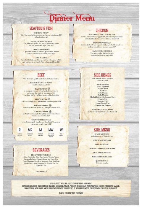 Breakfast, Lunch & Dinner in Bryce Canyon UT | Rustlers Restaurant